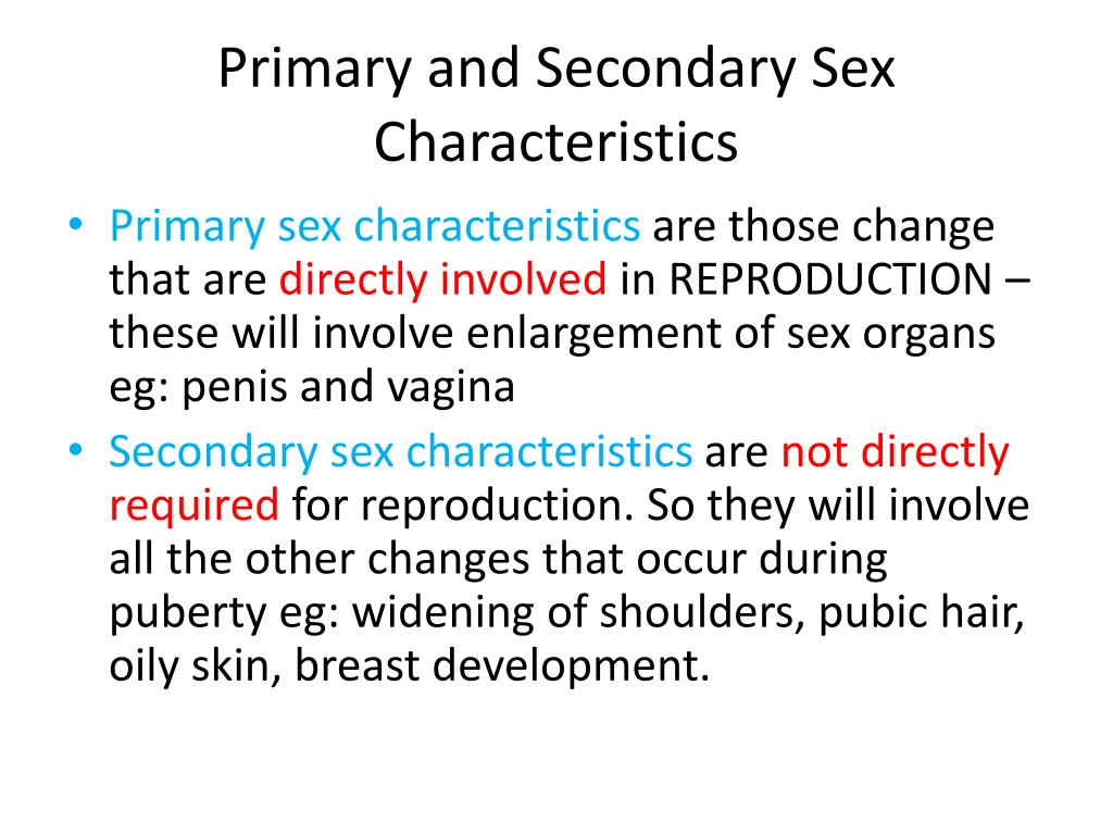 Primary And Secondary Growth Characteristics Porn Sex Picture
