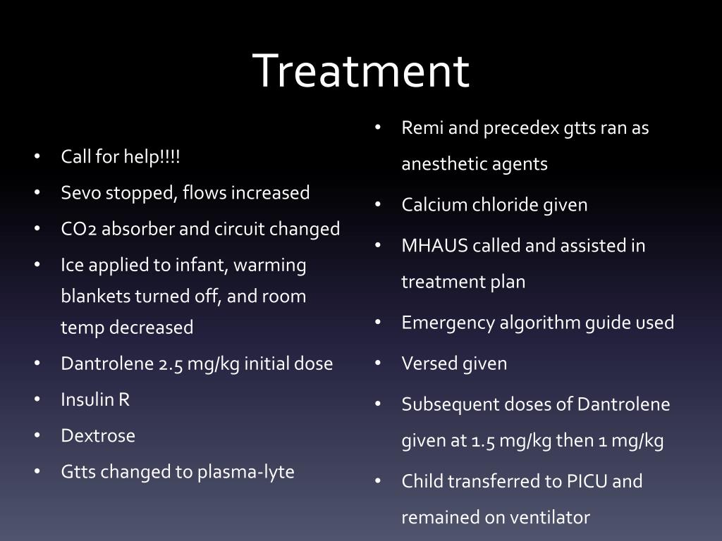 PPT - Pediatric Anesthesia and Malignant Hyperthermia PowerPoint ...