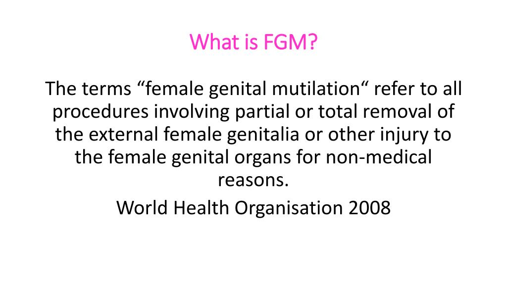 PPT - FGM and Young People PowerPoint Presentation, free download - ID ...
