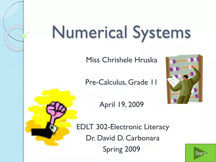 PPT - Numerical Systems PowerPoint Presentation, free download - ID:2245725