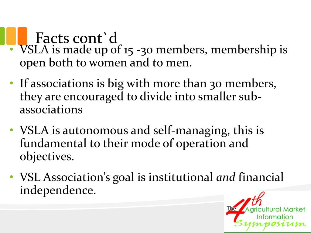 PPT - VSLA A FINANCIAL MODEL FOR SHORT TERM WORKING CAPITAL IN AGRI ...
