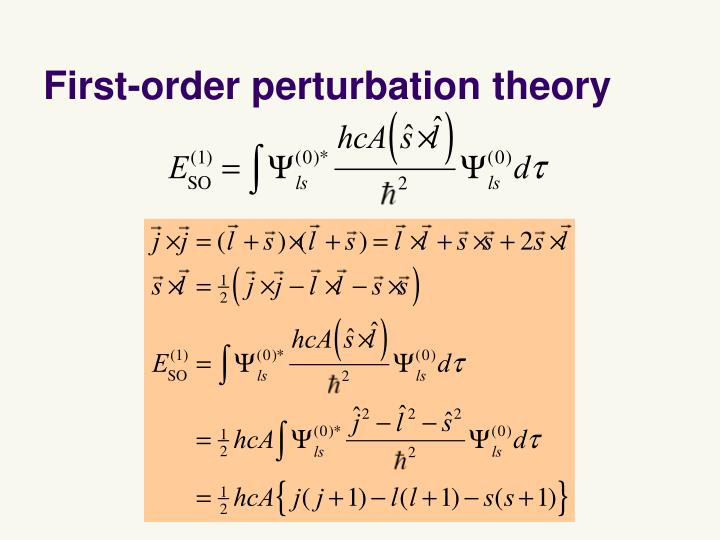 PPT - Lecture 22 Spin-orbit coupling PowerPoint Presentation - ID:2245815