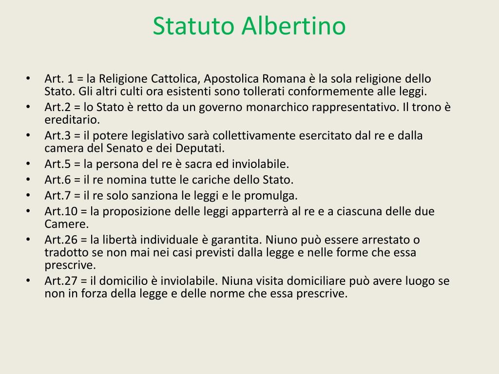 PPT - La Costituzione della Repubblica Italiana PowerPoint Presentation ...