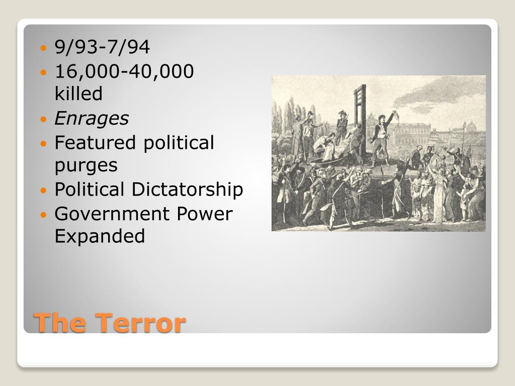 PPT - The Radicalization and Counterrevolution of the French Revolution ...