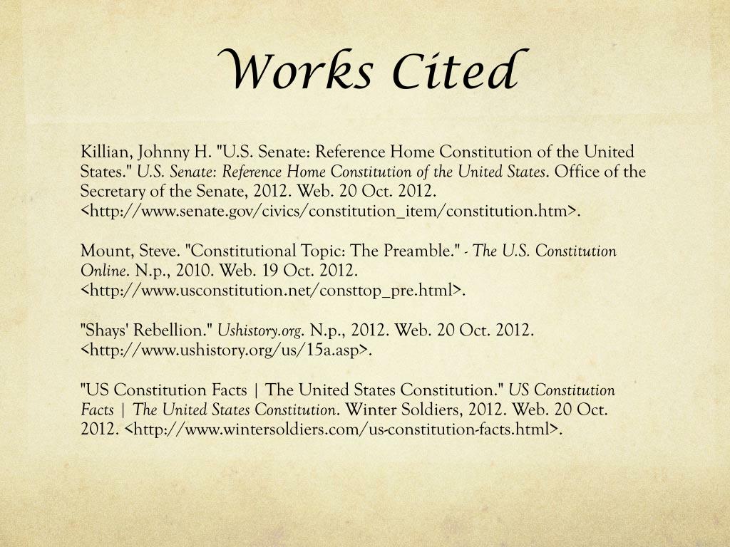 PPT - The U.S. Constitution Preamble Song (School House Rock ...