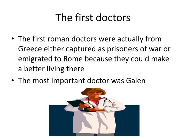 PPT - Roman medicine PowerPoint Presentation - ID:2246452