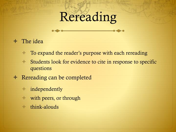 PPT - Close Reading PowerPoint Presentation - ID:2246512
