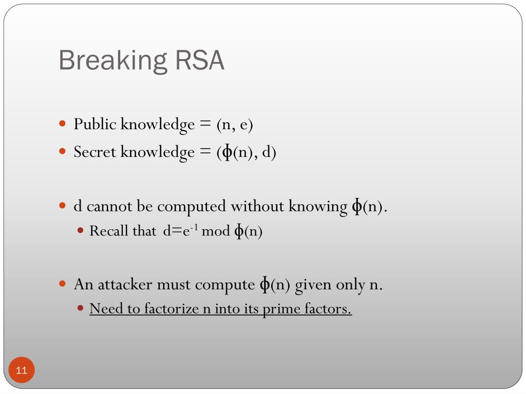 Ppt Integer Factorization Problem Powerpoint Presentation Free