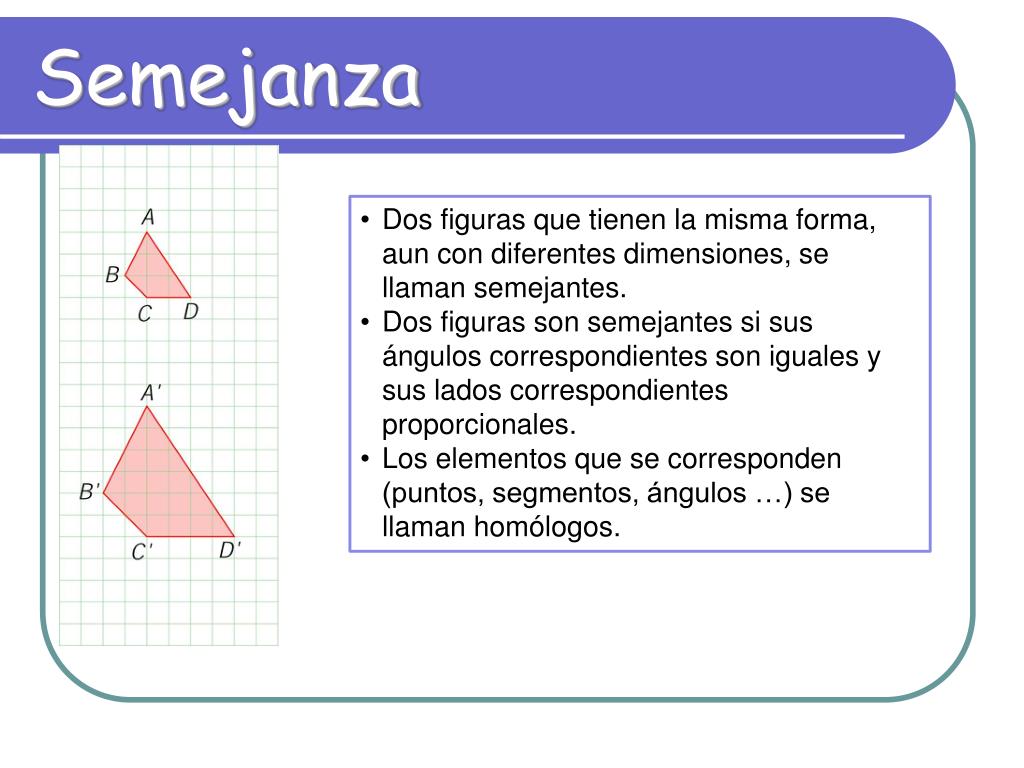 PPT - Congruencias y semejanzas de figuras planas PowerPoint ...