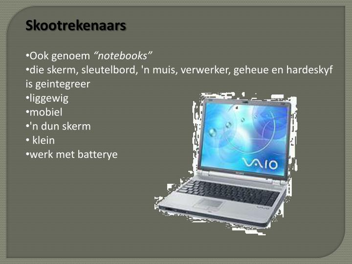 PPT - Soorte Rekenaars PowerPoint Presentation - ID:2247941