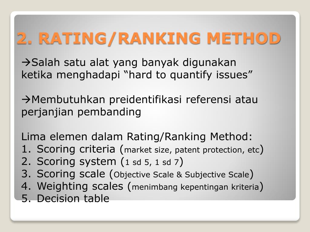 PPT - Valuasi & Komersialiasi Teknologi PowerPoint Presentation - ID ...