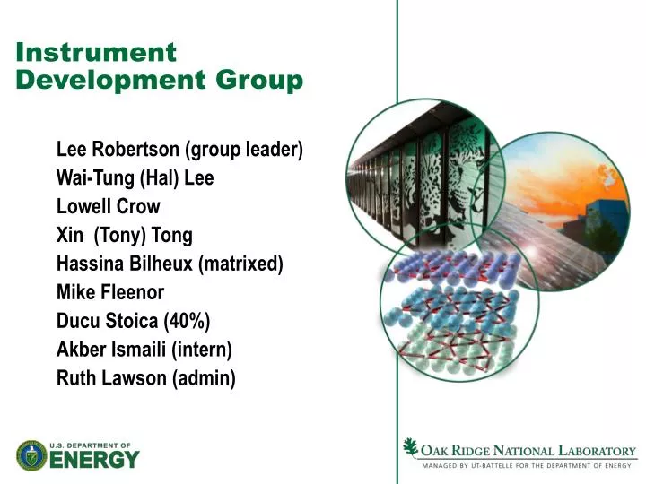 PPT - Instrument Development Group PowerPoint Presentation, free ...