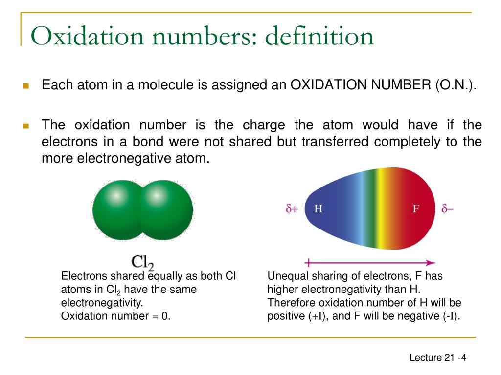 PPT - CHEM1612 - Pharmacy Week 7: Oxidation Numbers PowerPoint ...
