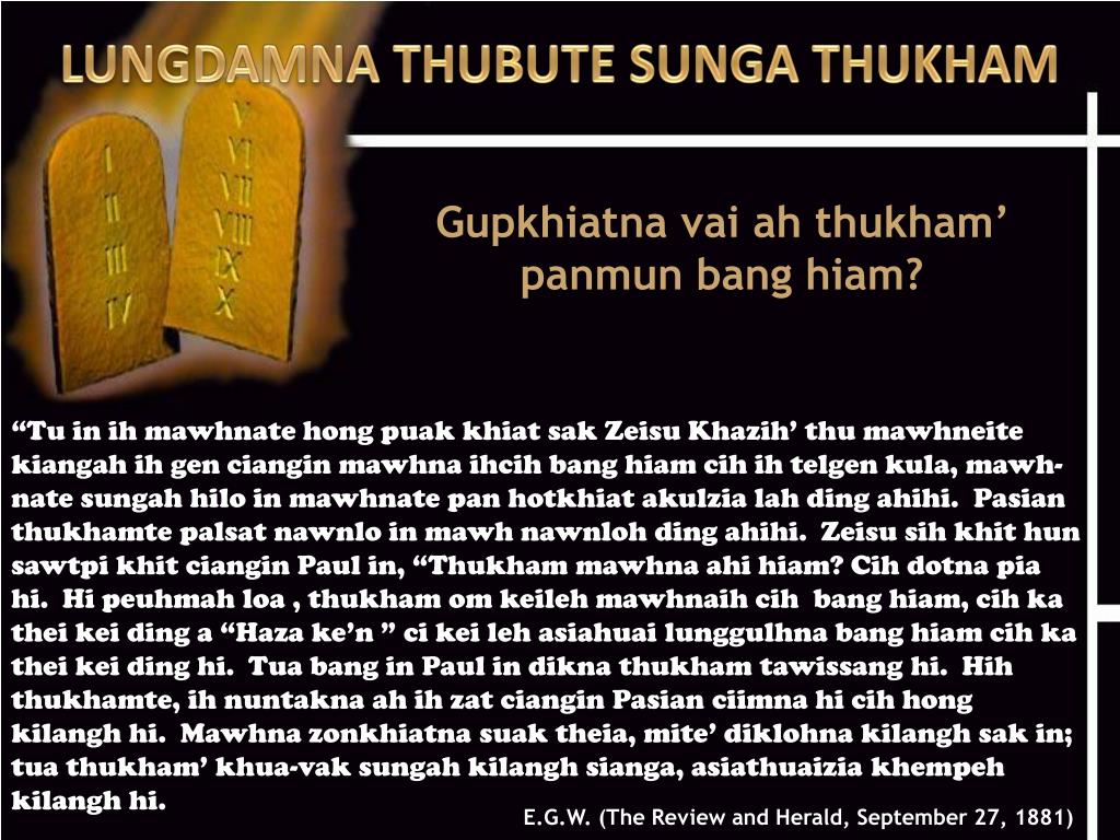 PPT - KHAZIH, THUKHAM LEH LUNGDAMNA THU PowerPoint Presentation, free ...