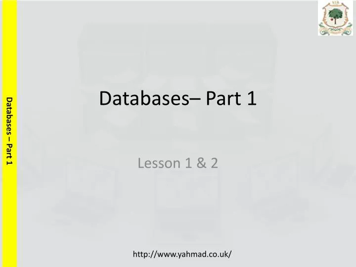Ppt Databases Part 1 Powerpoint Presentation Free Download Id 2249737
