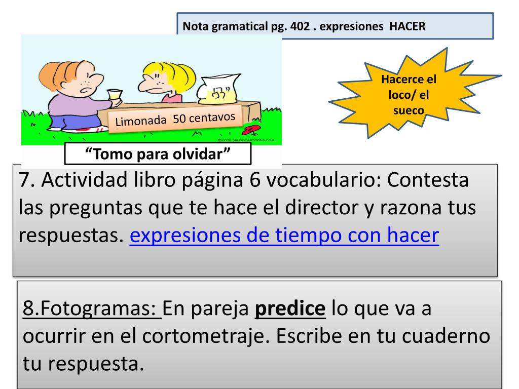 PPT - Unidad 1 : Vivir y sentir Lección 1 Objetivo : yo puedo describir ...