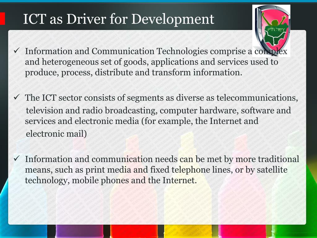 PPT - Harnessing the Innovative Capabilities of Women in ICTS for the ...