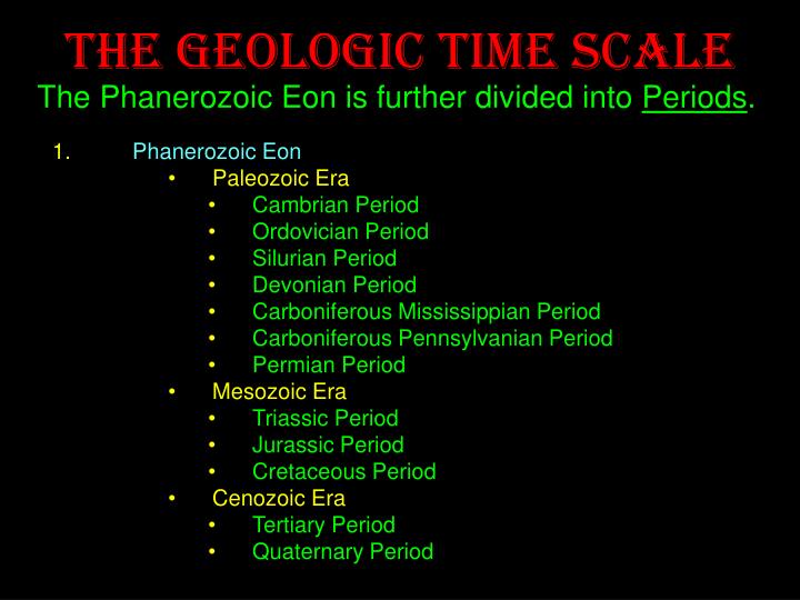 PPT - The Geologic Time Scale PowerPoint Presentation - ID:2250468