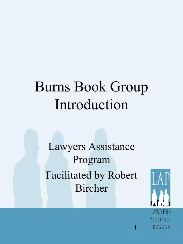 PPT - Burns Book Group Introduction PowerPoint Presentation, free ...