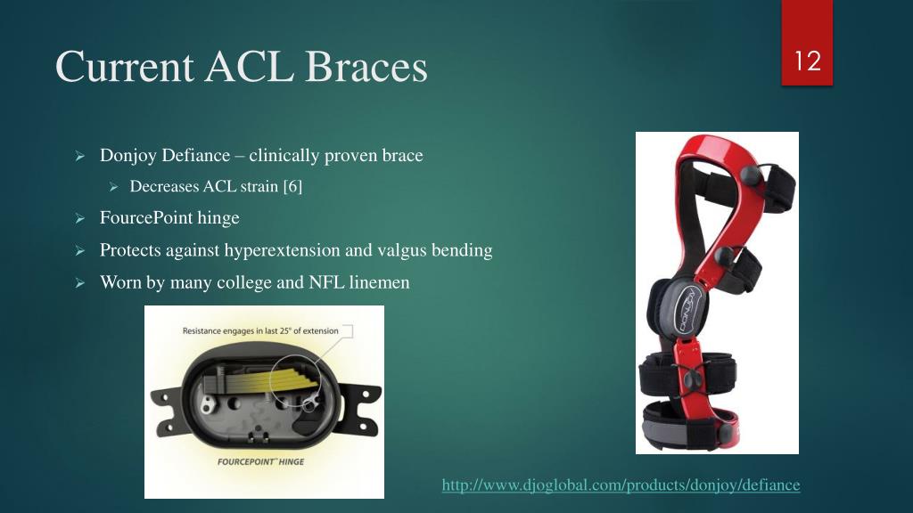 PPT - Novel Design of an Anterior Cruciate Ligament (ACL) Injury ...