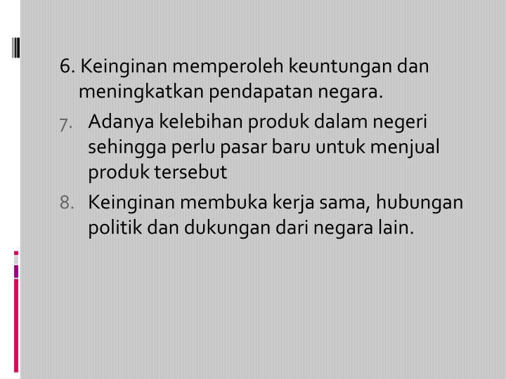 PPT - PERDAGANGAN LUAR NEGERI (EKSPOR DAN IMPOR) PowerPoint ...