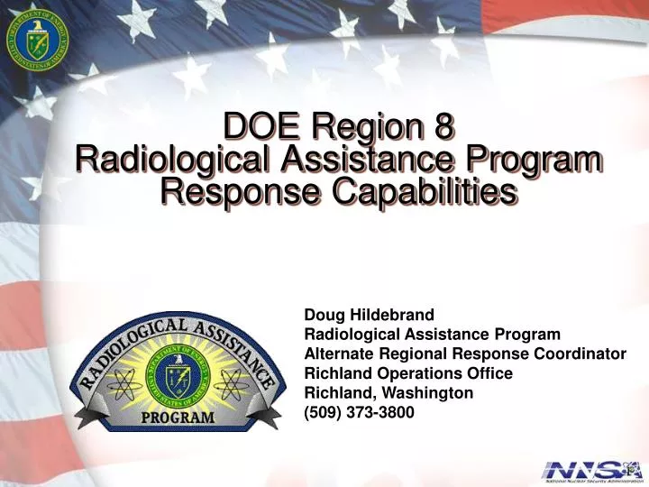 PPT - DOE Region 8 Radiological Assistance Program Response ...