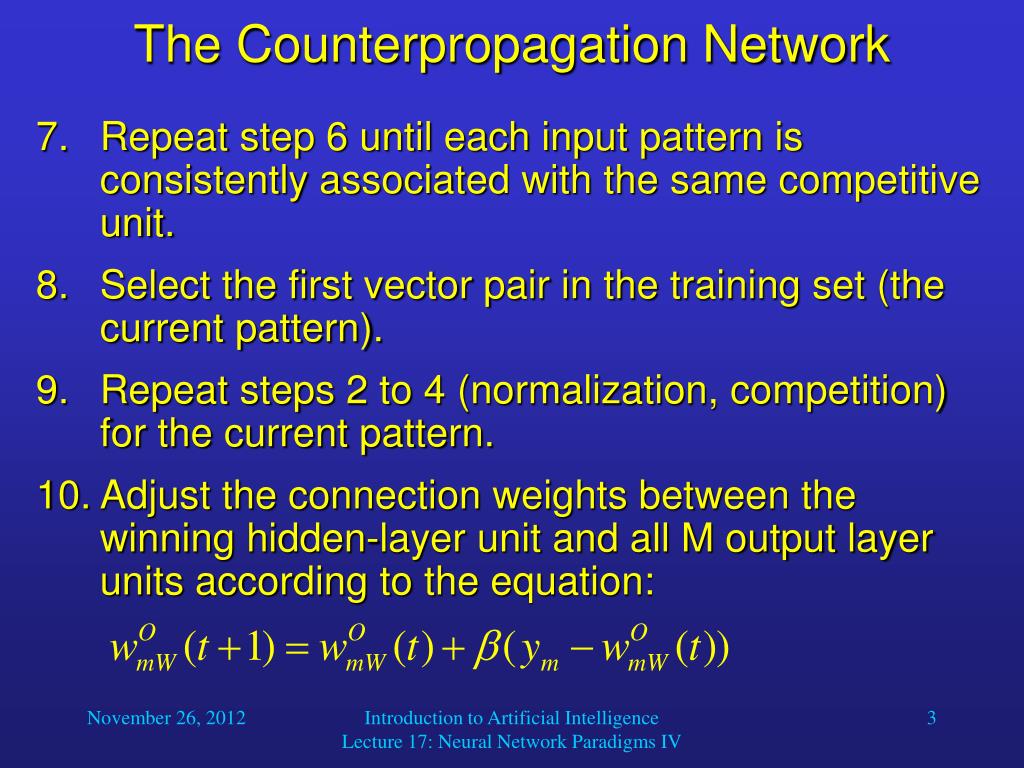 PPT - The Counterpropagation Network PowerPoint Presentation, free ... PPT - The Counterpropagation Network PowerPoint Presentation, free ...