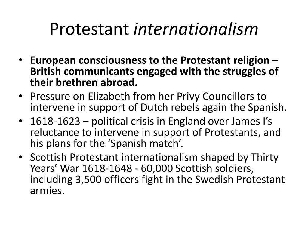 PPT - Protestantism and national identity in the British Isles 1558 ...