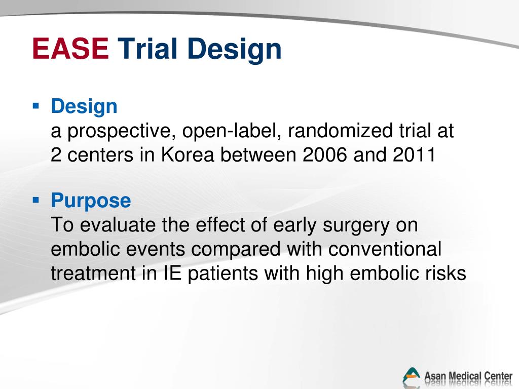 PPT - Duk -Hyun Kang, MD, PhD on behalf of The EASE Trial Investigators ...