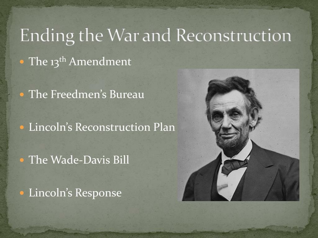 PPT - The Crisis of Reconstruction, 1865-1877 PowerPoint Presentation ...