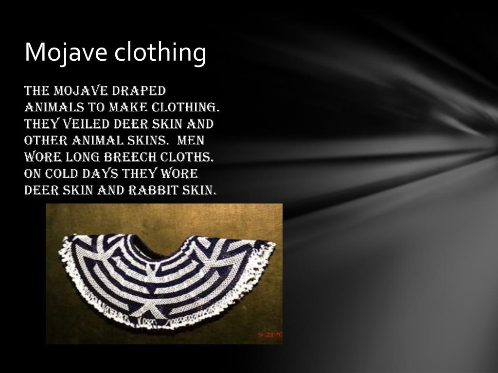 PPT - The Mojave Indians A California Native American Tribe PowerPoint ...