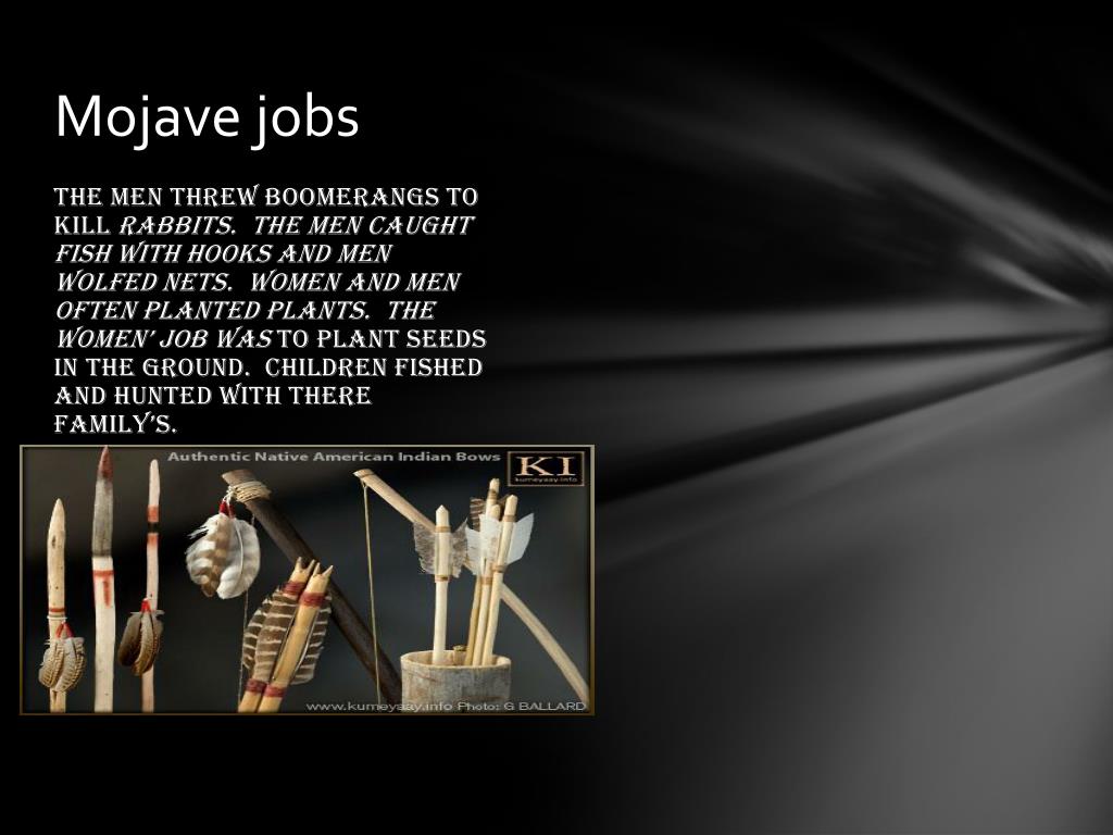PPT - The Mojave Indians A California Native American Tribe PowerPoint ...