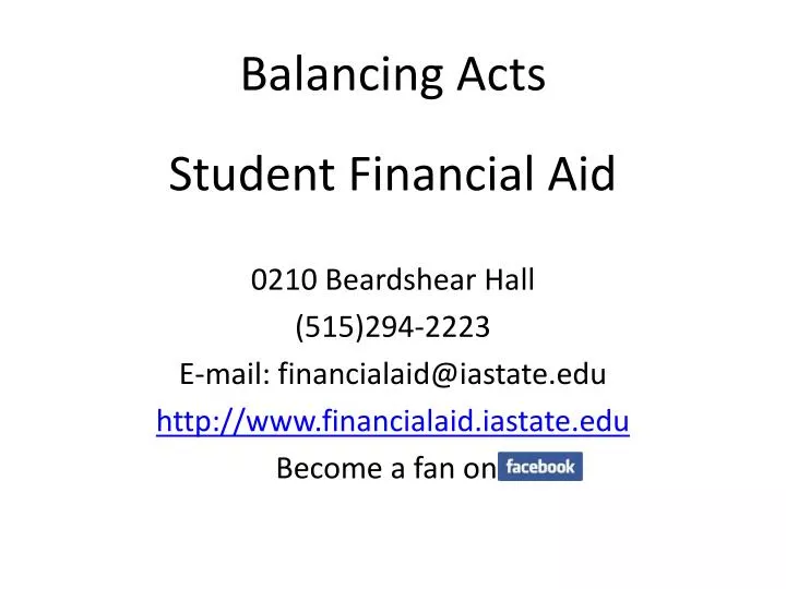 PPT - Balancing Acts PowerPoint Presentation, free download - ID:2254567