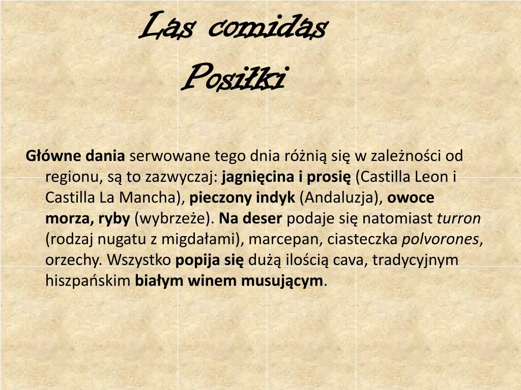 PPT - Navidad czyli Boże Narodzenie w Hiszpanii PowerPoint Presentation ...