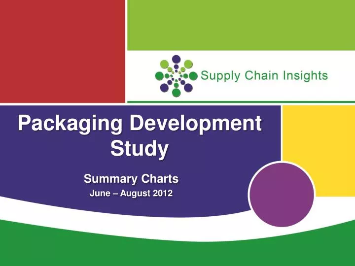 PPT - Packaging Development Study PowerPoint Presentation, free ...