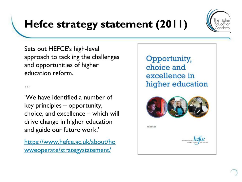 PPT - Choice and opportunity: Are these realistic goals for higher ...