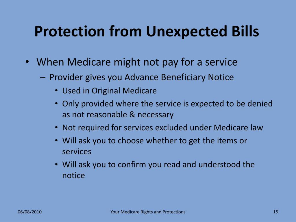 PPT - Your Medicare Rights and Protections PowerPoint Presentation ...