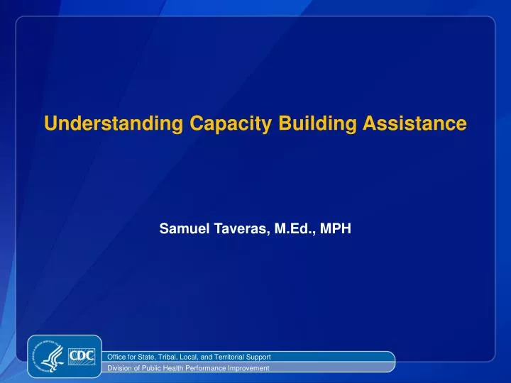 PPT - Understanding Capacity Building Assistance PowerPoint ...