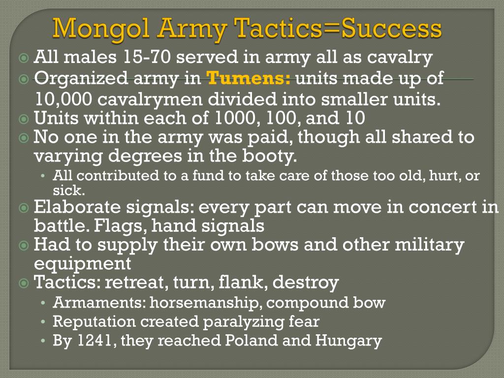 PPT - Central Asia & the Rise of the Mongols (600-1450) PowerPoint ...
