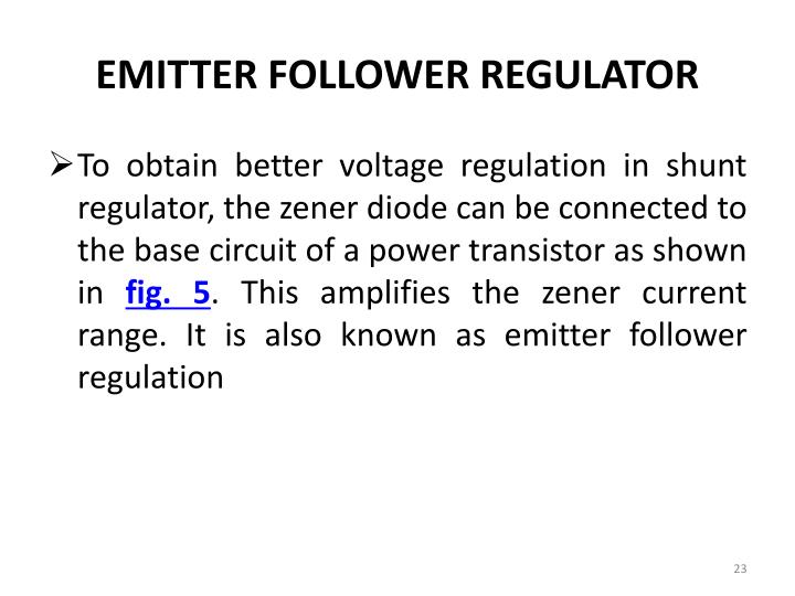 PPT - Lecture # 10 &11 REGULATED POWER SUPPLIES PowerPoint Presentation ...