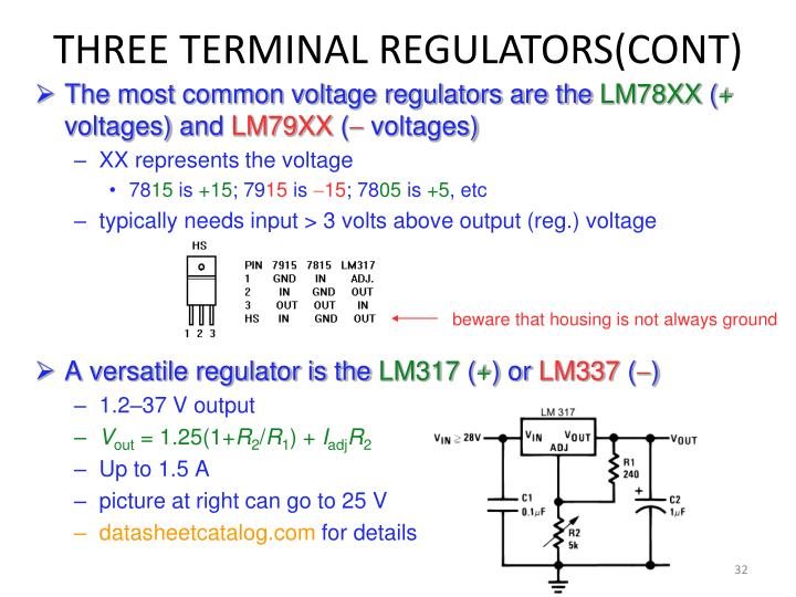 PPT - Lecture # 10 &11 REGULATED POWER SUPPLIES PowerPoint Presentation ...