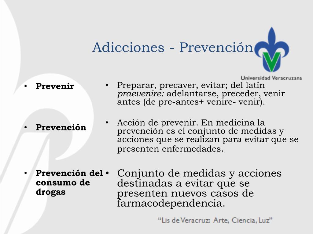 PPT - La prevención del consumo de drogas . C onceptos básicos DR . RAFAEL VELASCO FERNÁNDEZ ...