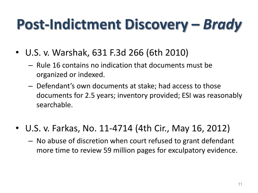 PPT - E-Discovery in Government Investigations and Criminal Law ...