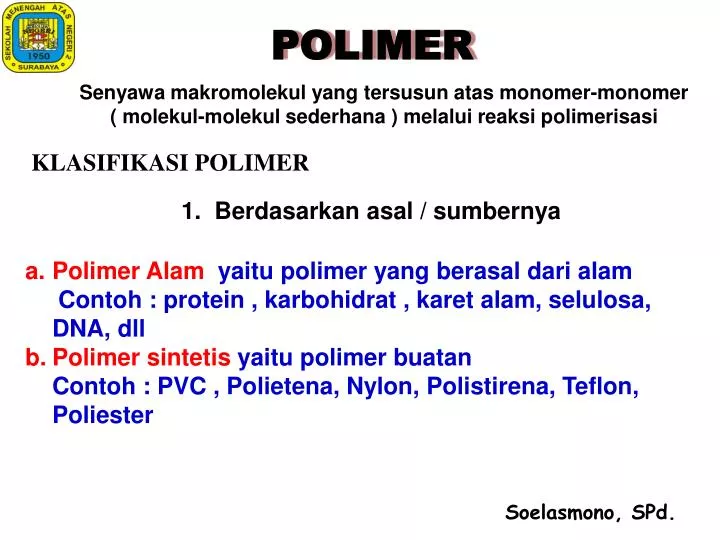 PPT - POLIMER PowerPoint Presentation, free download - ID:2258528