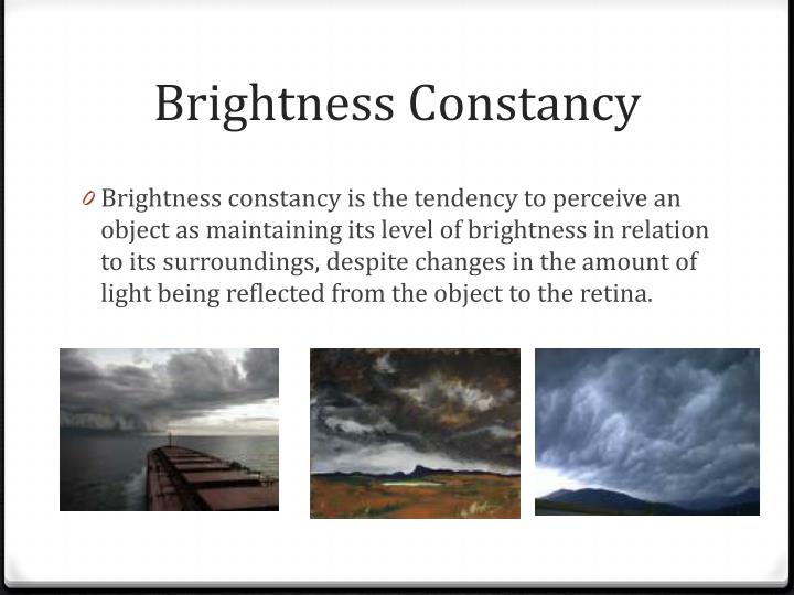 PPT - Perceptual Constancies PowerPoint Presentation - ID:2258712