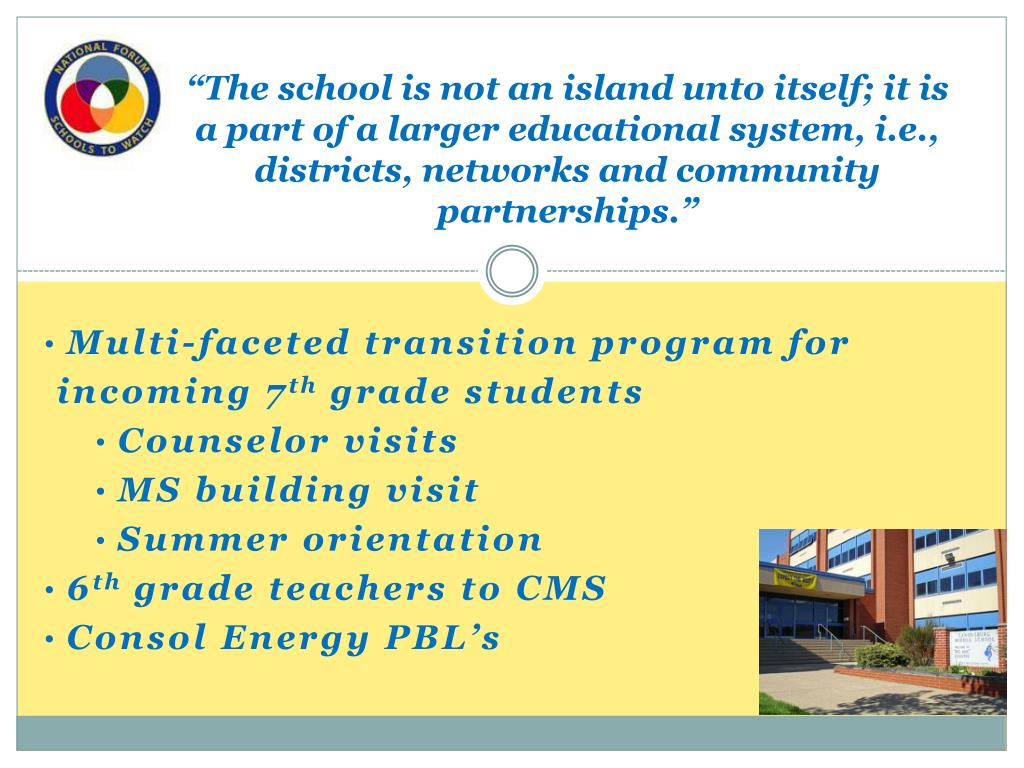 PPT - Mr . Ken Schrag Middle School Assistant Principal schragk@cmsd ...