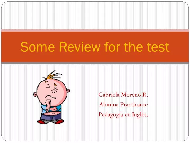 PPT - Some Review for the test PowerPoint Presentation, free download ...