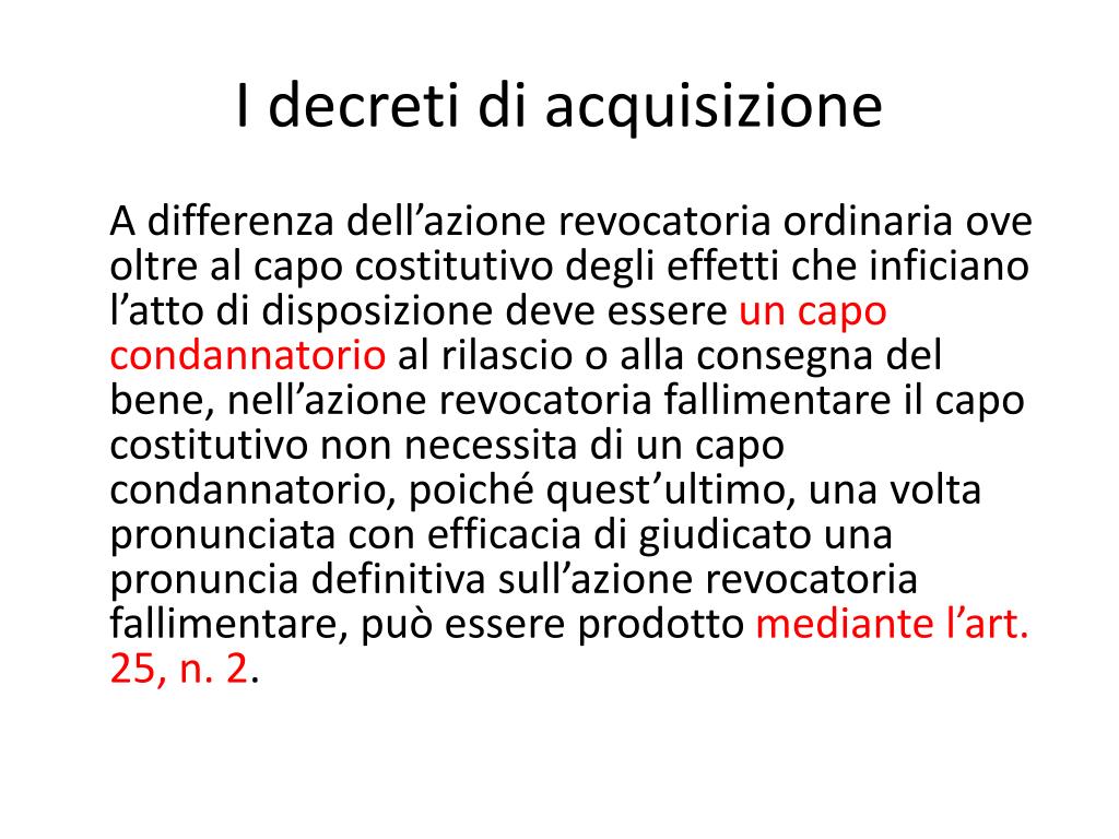 PPT - 7 . L’azione revocatoria PowerPoint Presentation, free download ... PPT - 7 . L’azione revocatoria PowerPoint Presentation, free download ...