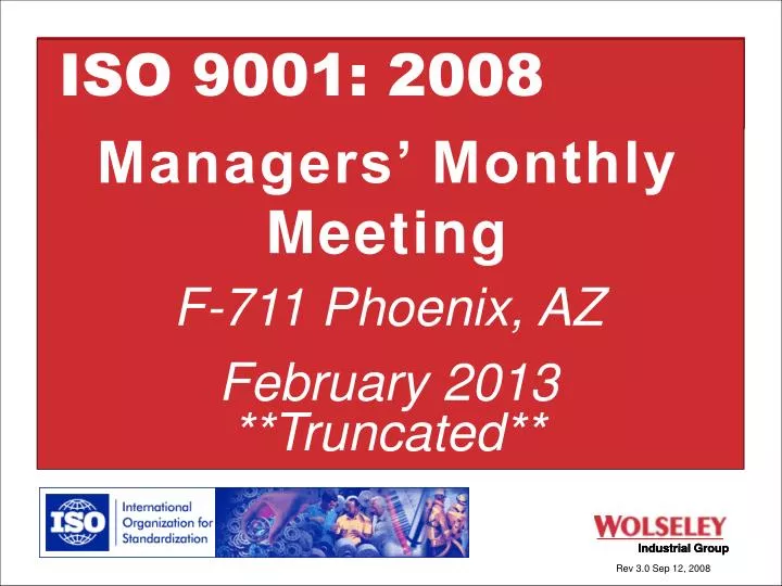 Iso 9001 management review meeting presentation powerpoint - lasoparoute