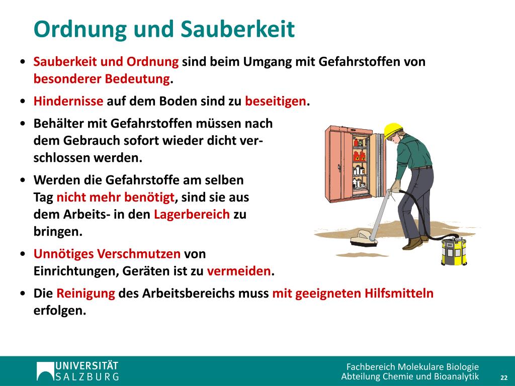 PPT - Sicherheit und sicheres Arbeiten in Laboratorien ...